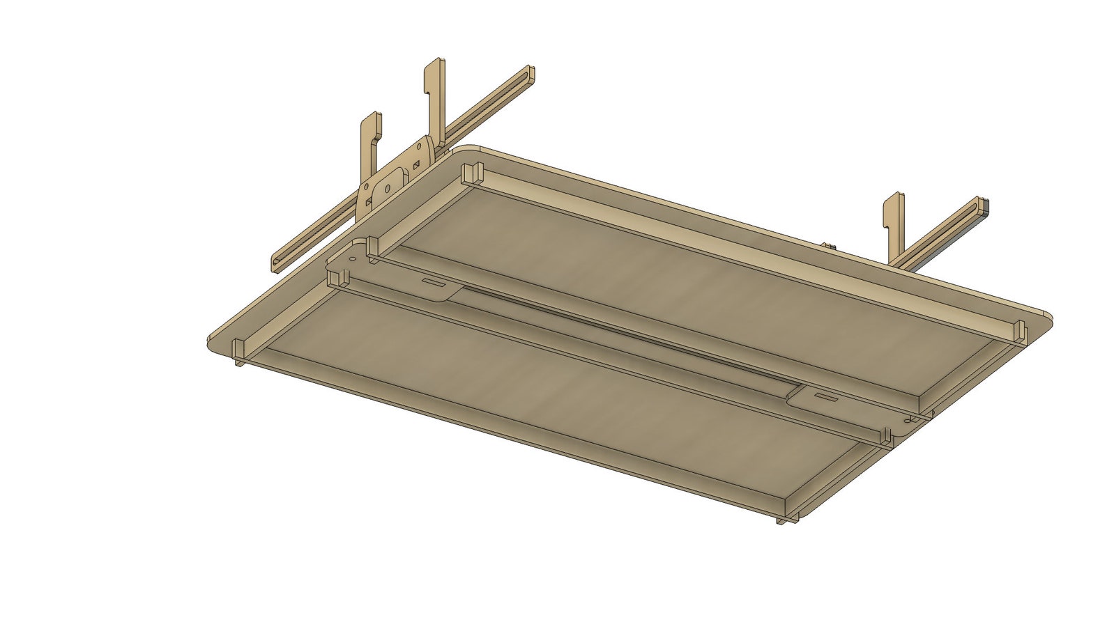 Model Ship Display Stand: Laser Cut Files (DXF SVG) - Etsy