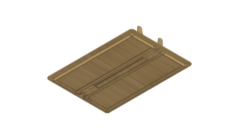 Model Ship Holder – Adjustable: Laser Cut Files (DXF SVG PDF) | Ship ...