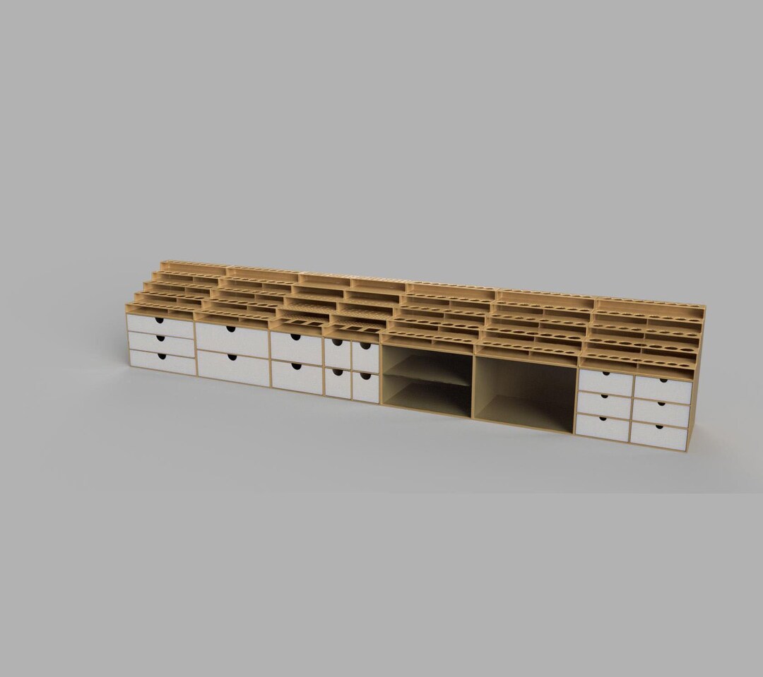 Configurable Premium Modular Desktop Organizer 9 Different - Etsy