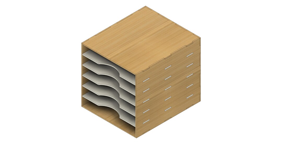 Kallax Insert: Laser Cut Paper Organizer, 3-6mm (digital Files) - Etsy