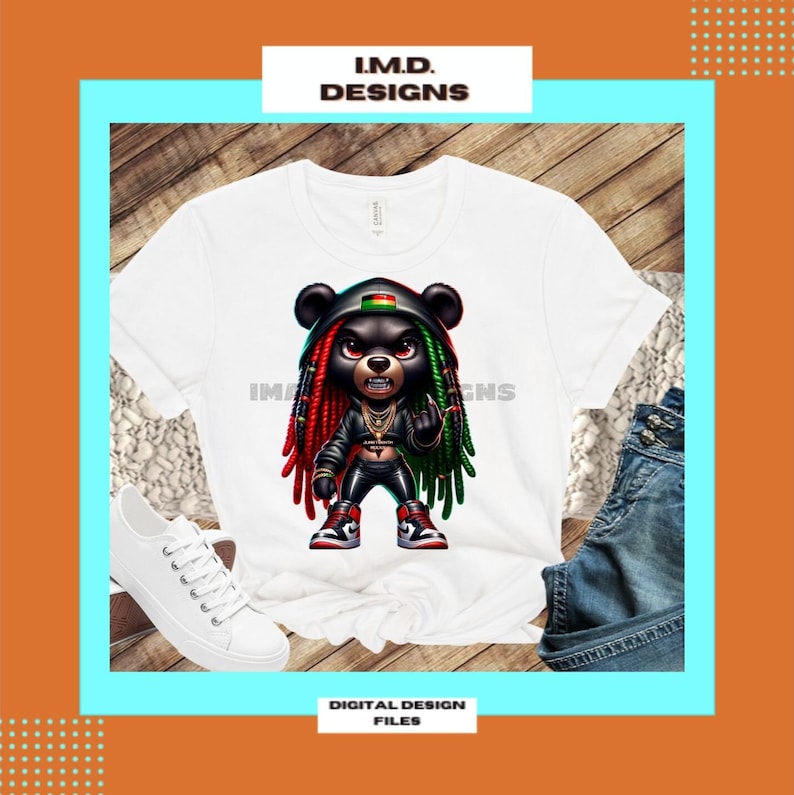 Juneteenth Bear, Emancipation Day Digital Art, Freedom Day Images ...