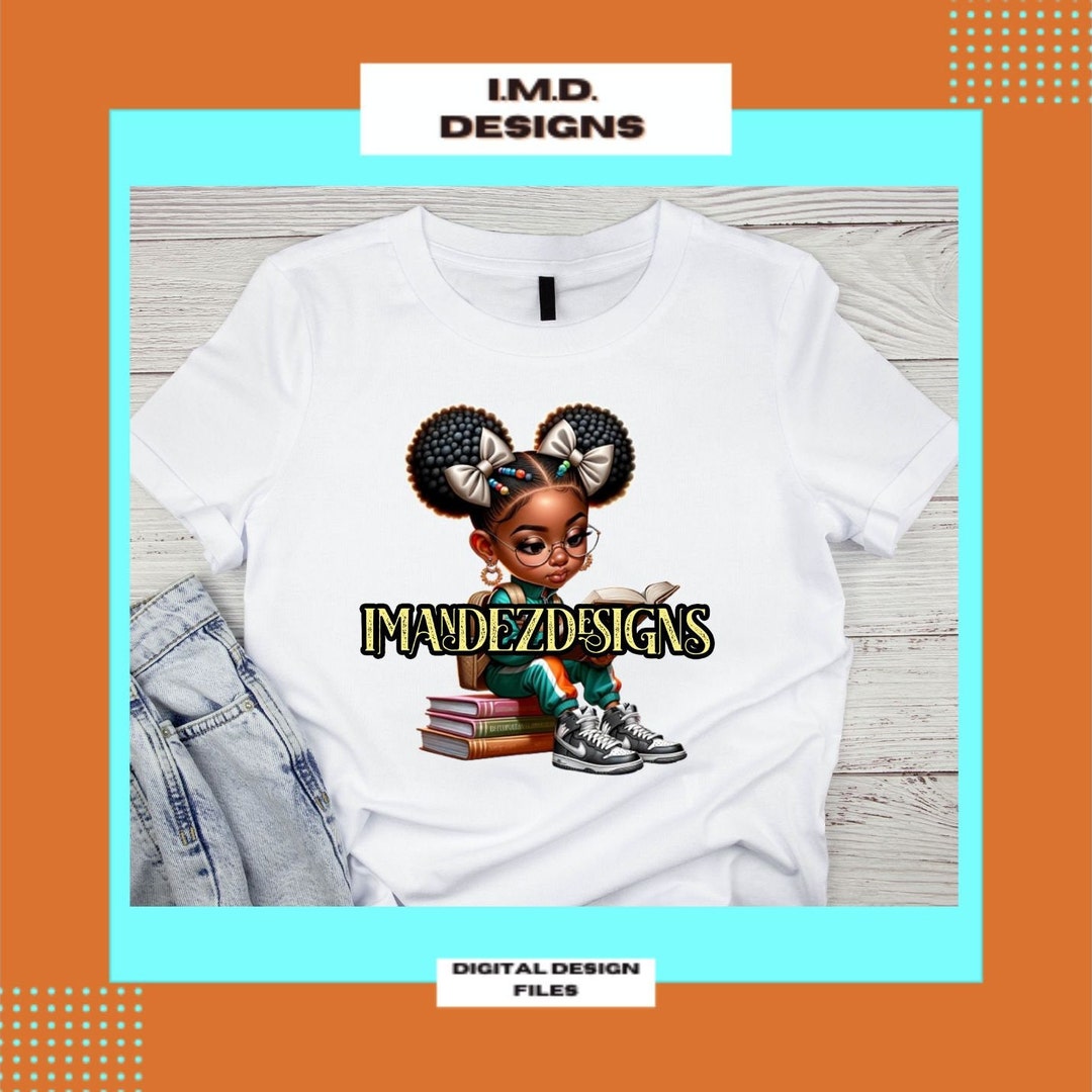 Little Girl Sitting on Books Reading Clipart, Chibi Girl Png, Cute ...