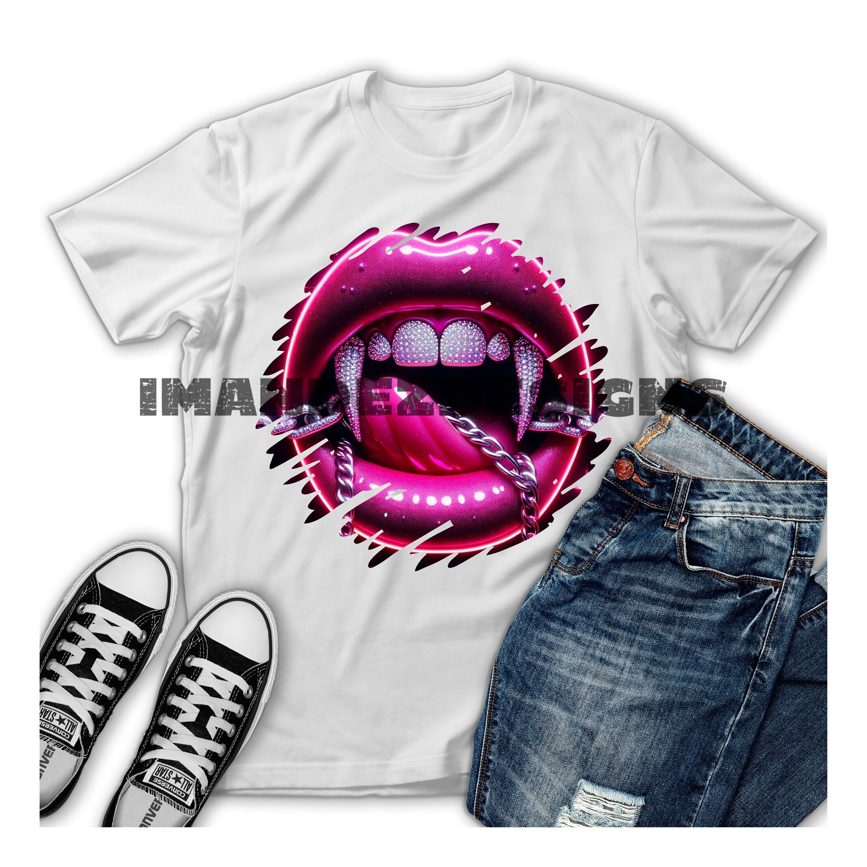 Pink Neon Lips Design Lip Gloss Clipart Stylish Lips Png Neon Lips Png Trendy Lips Graphics