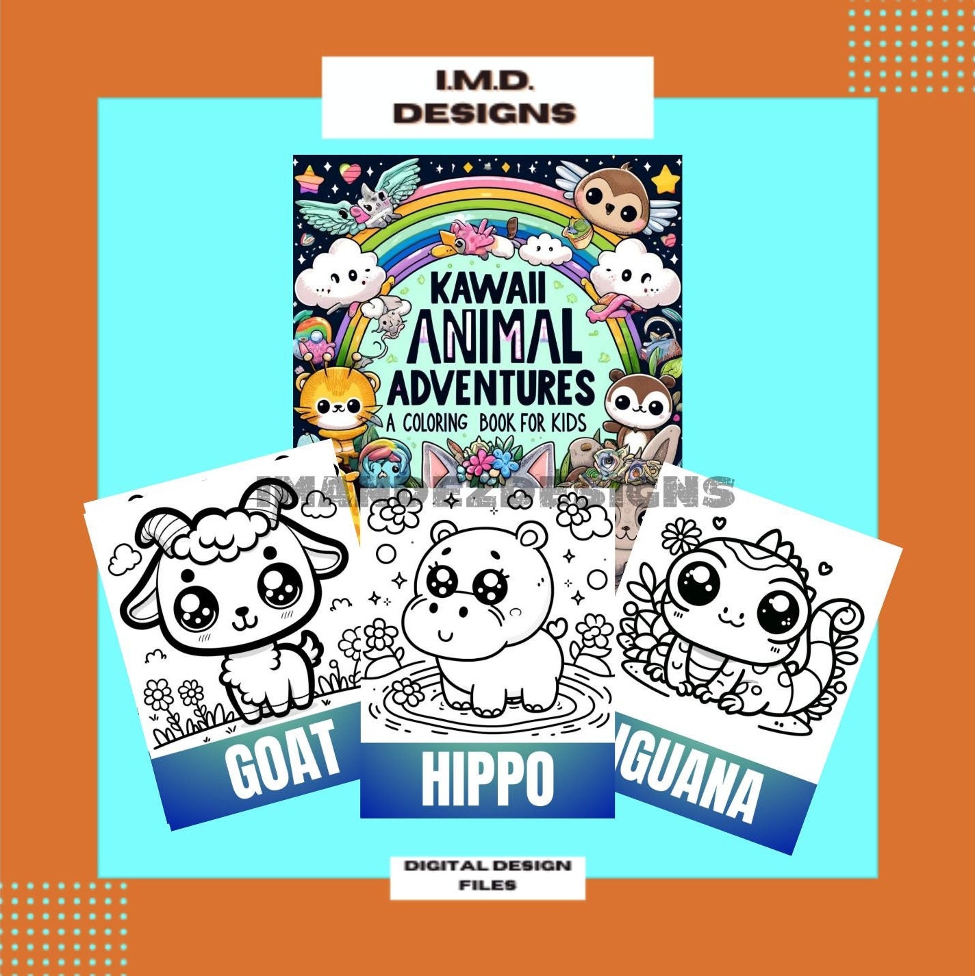 Kawaii Animal Coloring Pages, Kawaii Animal Coloring Pages, Printable ...