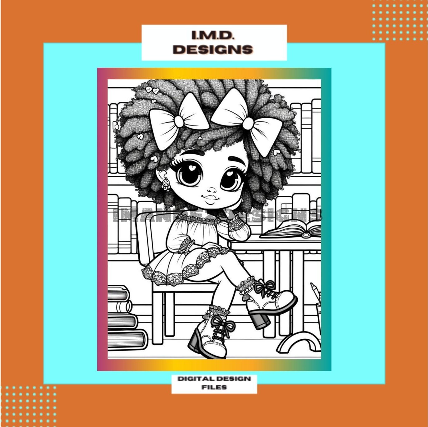 Chibi Girl Coloring Book: Fun Printable Pages (digital Download) - Etsy
