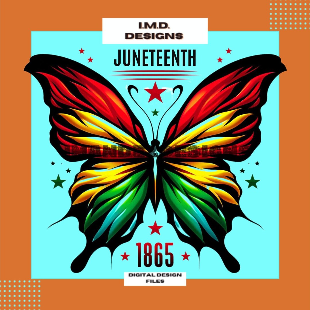 Juneteenth Png, Emancipation Day Art, Juneteenth Butterfly, Juneteenth ...