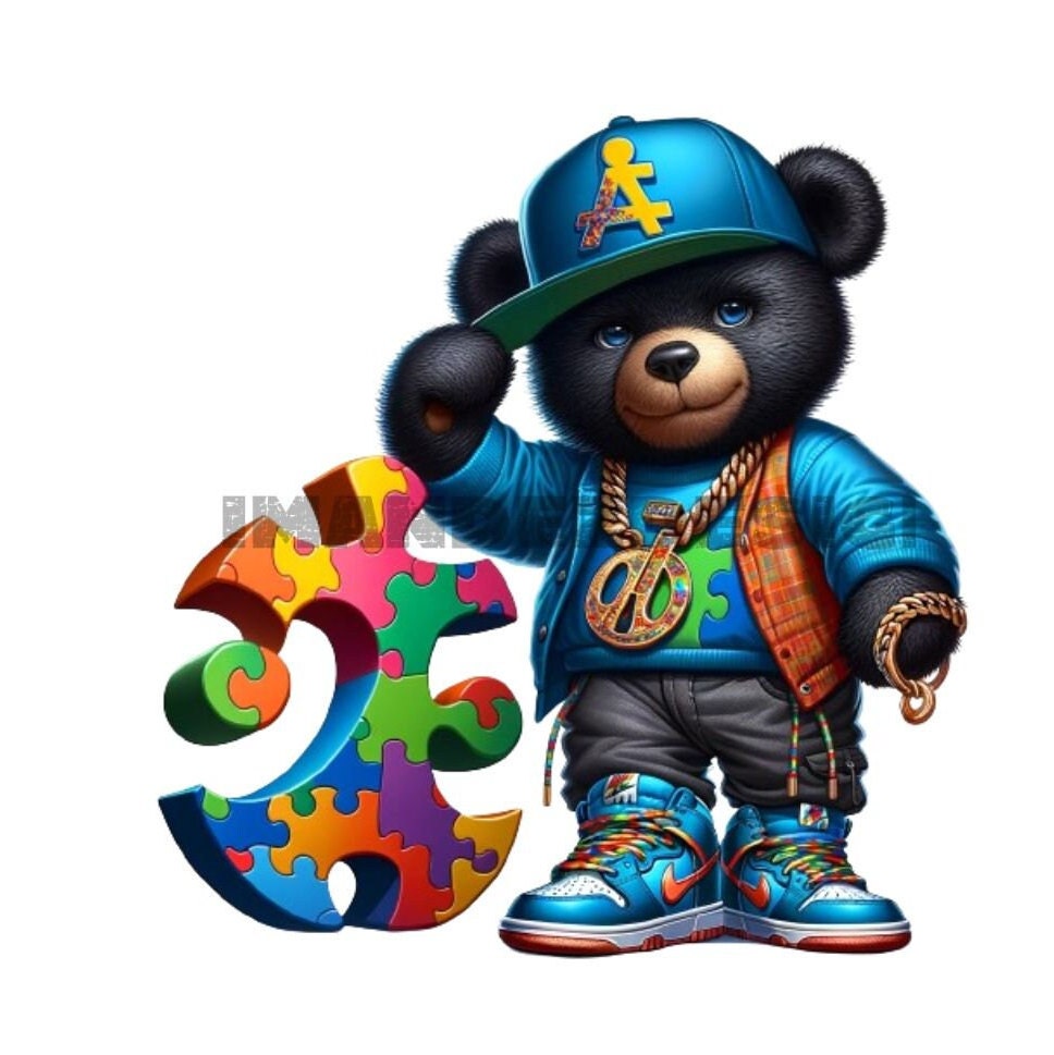 Autism Digital Download, Printable Autism Art, Autism Support Digital ...