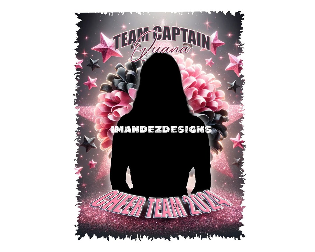 Cheer Team PNG: Pink Sports Spirit Clipart (digital Download) - Etsy