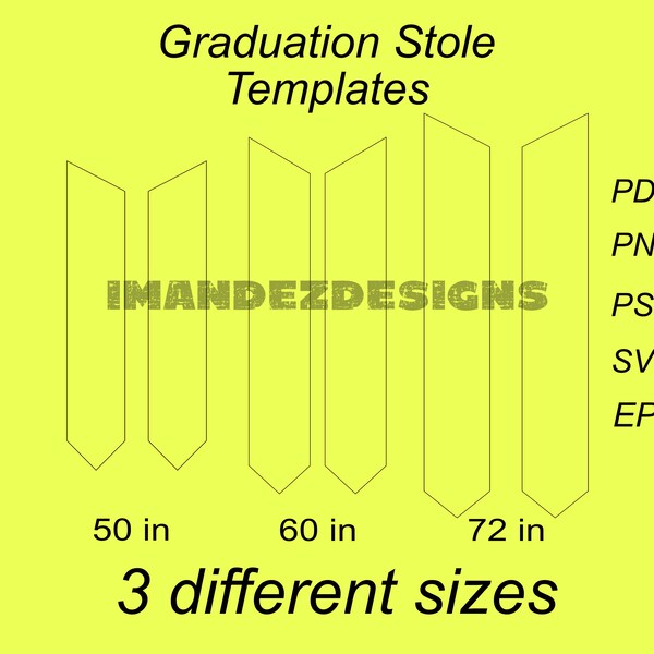 Stole Template - Etsy