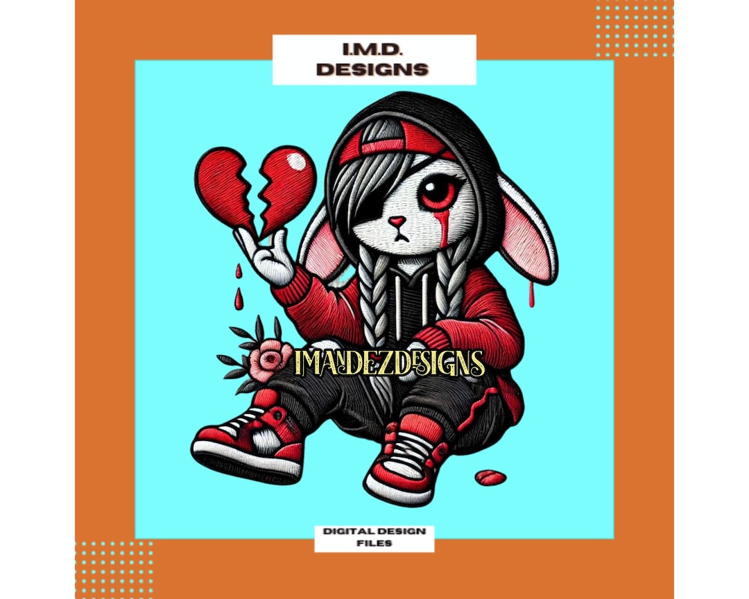 Street Style Clipart for Sublimation and DTF, Urban Cartoon Clipart ...