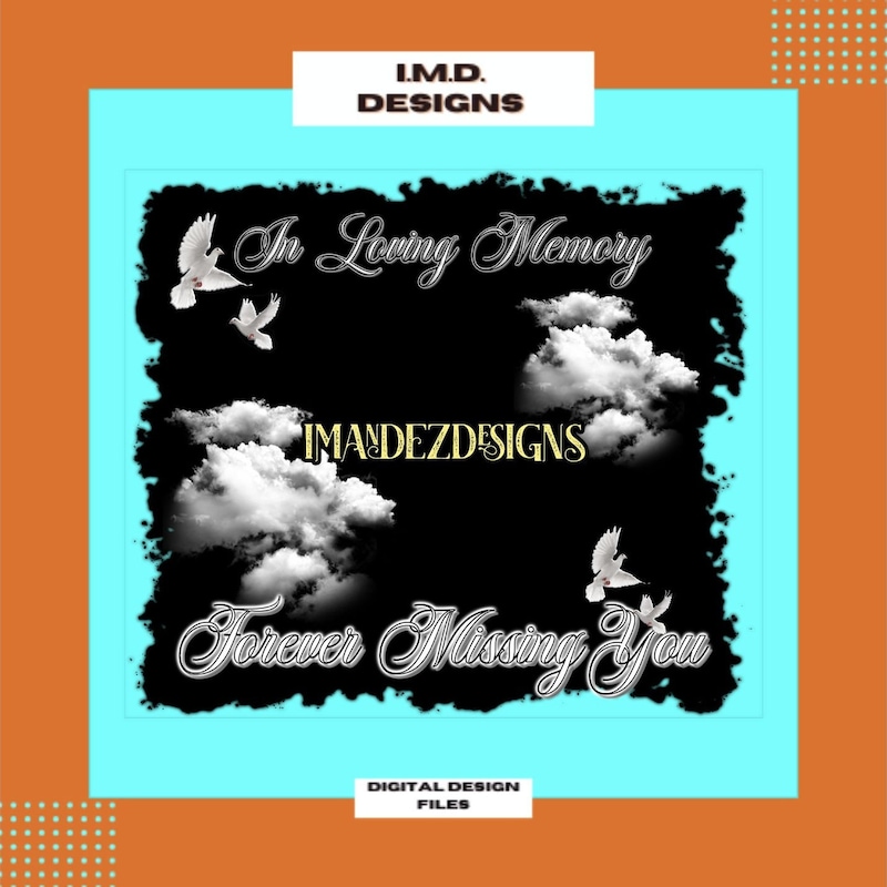 In Memory of Png - Etsy