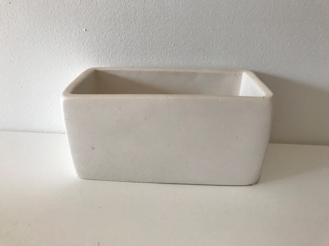 Rectangle House Plant / Herb/ Succulent / Cacti Planter. 14cm | Etsy