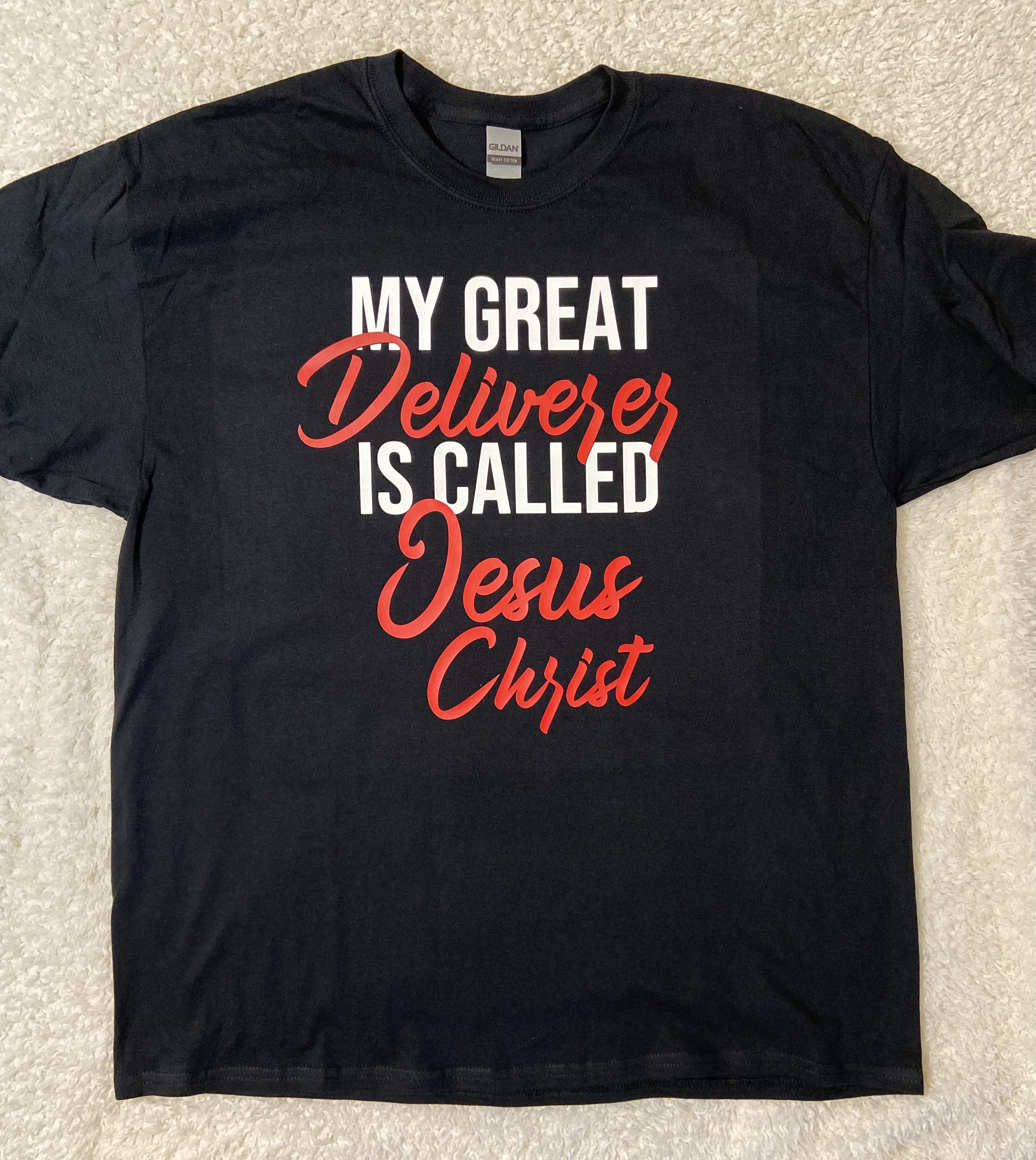 The Great Deliverer T-shirt, Deliverance Tee, Christian Unisex T-shirt ...