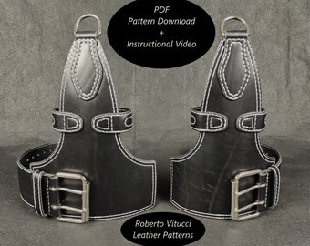 Leather Cuff Pattern | Etsy