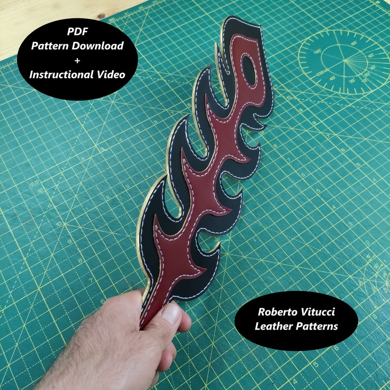 Phoenix Down Leather Spanking Paddle - Etsy