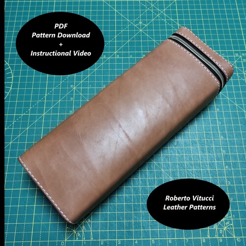 Leather Tool Bag Multi Size Pattern Instructional Video | Etsy