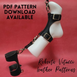 Feet & Hands Leather Harness Pattern + Tutorial Video - Etsy