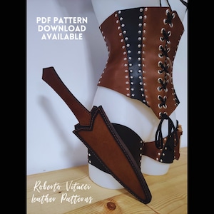 Leather Rogue Set Pattern + Tutorial Video - Etsy