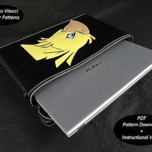 Leather Laptop Bag Multi Size Pattern + Instructional Video - Etsy