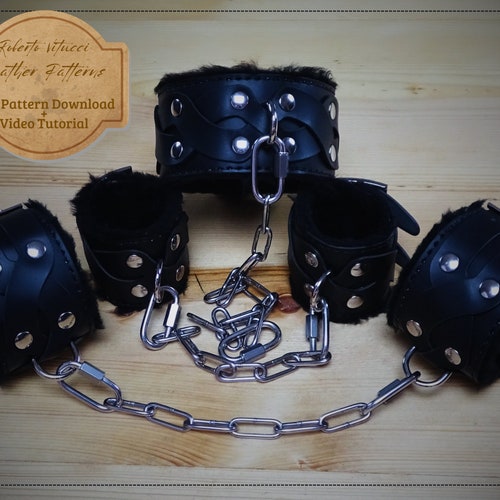 Leather Hobble Belt Multi Size Pattern Instructional Video - Etsy