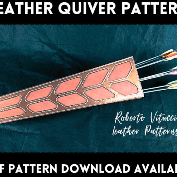 Leather Quiver - Etsy