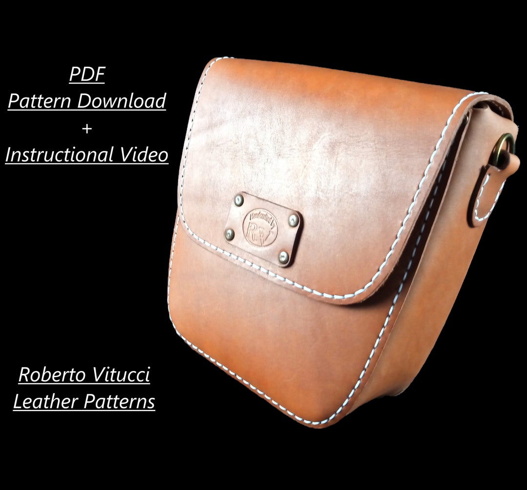 Leather Belt Bag Patterns Instructional Video - Etsy