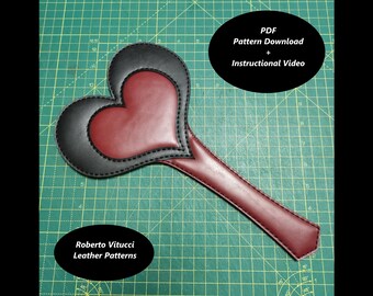 Leather Paddle - Etsy