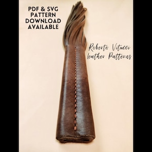 2024 Leather Flogger PDF Pattern and SVG File + Tutorial Video - Etsy