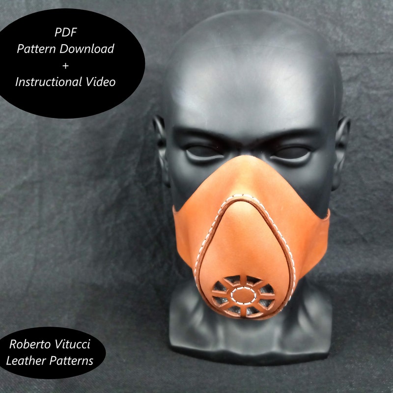 Leather Mask Pattern - Etsy