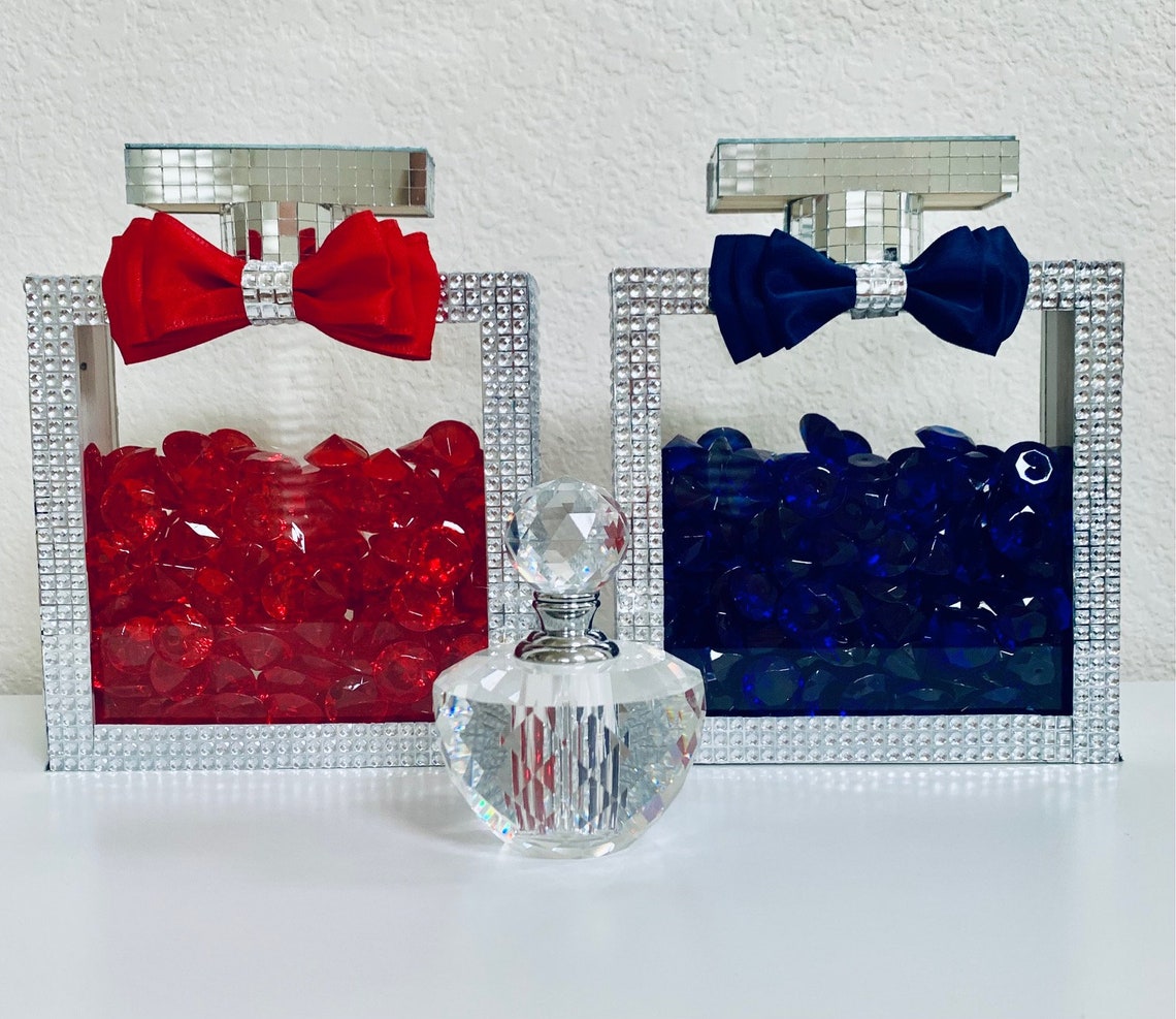 Bling Perfume Bottle Decor - Etsy