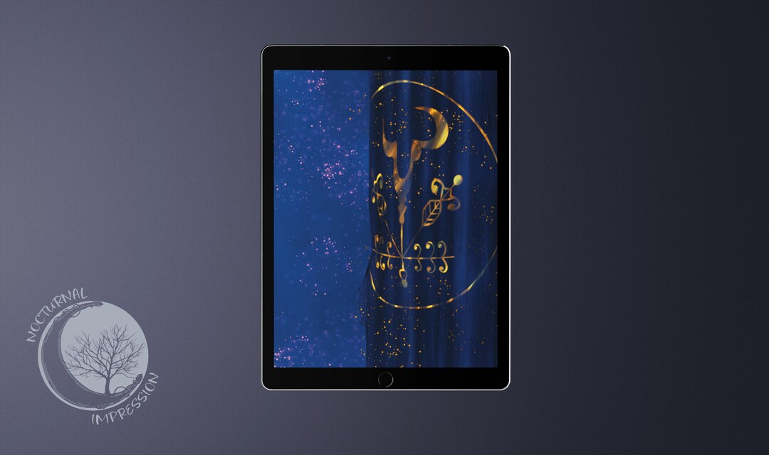 Magic Tree Sigil Wallpaper for iPad Pro - Etsy