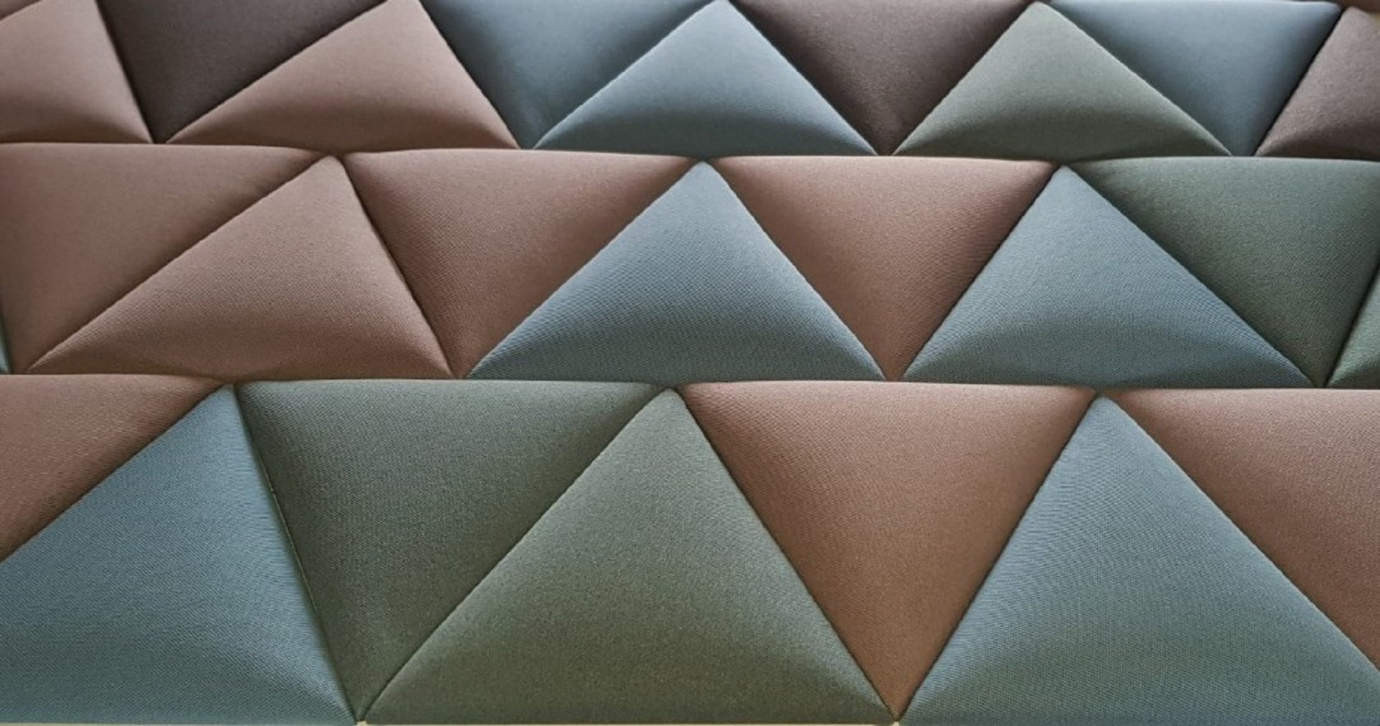 Luxury Triangles Upholstered Soft Wall Panels, Headboard Panel ...
