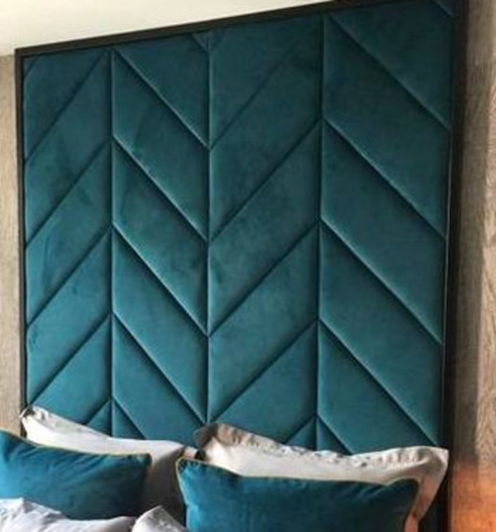 Upholstered Wall Panels, Velvet Wall Pannel, Wall Panels Headboard ...