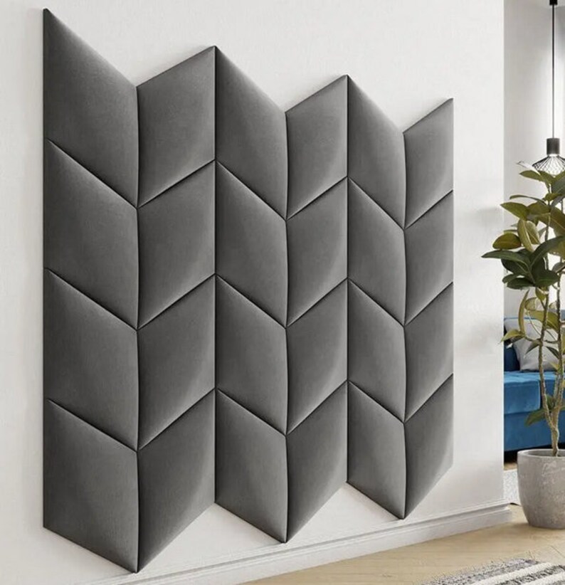Upholstered Wall Panels Velvet Wall Pannel Padded Wall - Etsy