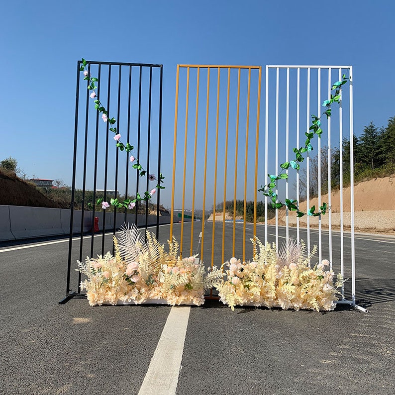 Line Screen Rectangular Frame Rustic Wedding Arch Boho Wedding - Etsy