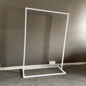 Wedding Sign Stand Custom Display Stand Flower Frame Welcome Backdrop ...