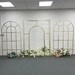 Rectangle Structure Double Metal Arch Wedding Arch Flower Arch Backdrop ...