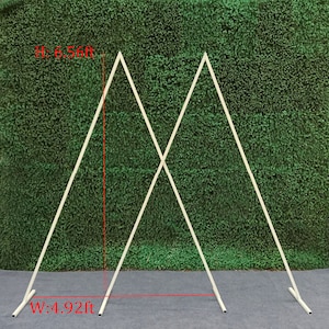 Metal Triangular Arch, Boho Wedding Arch, Wedding Backdrop, Flower Arch ...