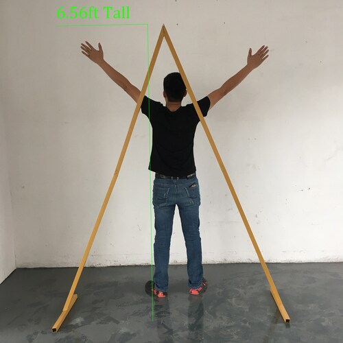 Metal Triangular Arch Boho Wedding Arch Wedding Backdrop - Etsy