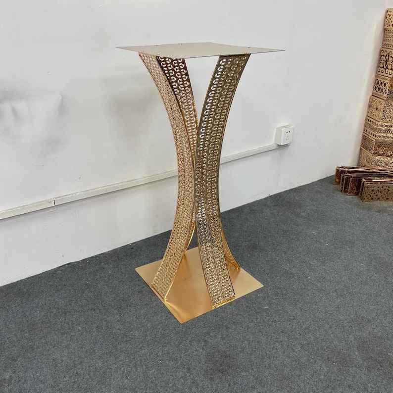 Luxury Metal Wedding Flower Stand, Table Centerpiece, Event Decor ...