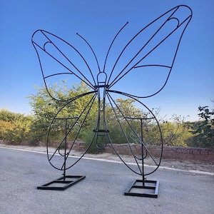 Iron Giant Butterfly Flower Stand for Wedding Ceremony Decoration - Etsy