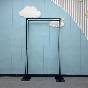 Rectangle Structure Double Metal Arch Wedding Arch Flower Arch Backdrop ...