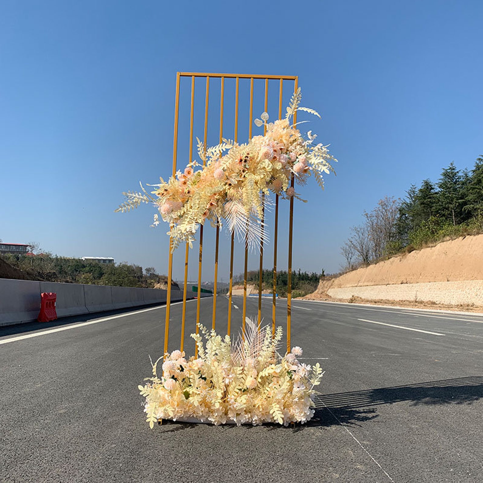 Line Screen Rectangular Frame Rustic Wedding Arch Boho Wedding - Etsy