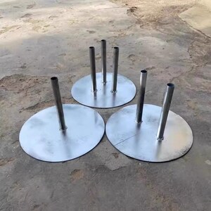 1PC Wedding Props Iron Round Base Floral Base Vase Decoration Home ...