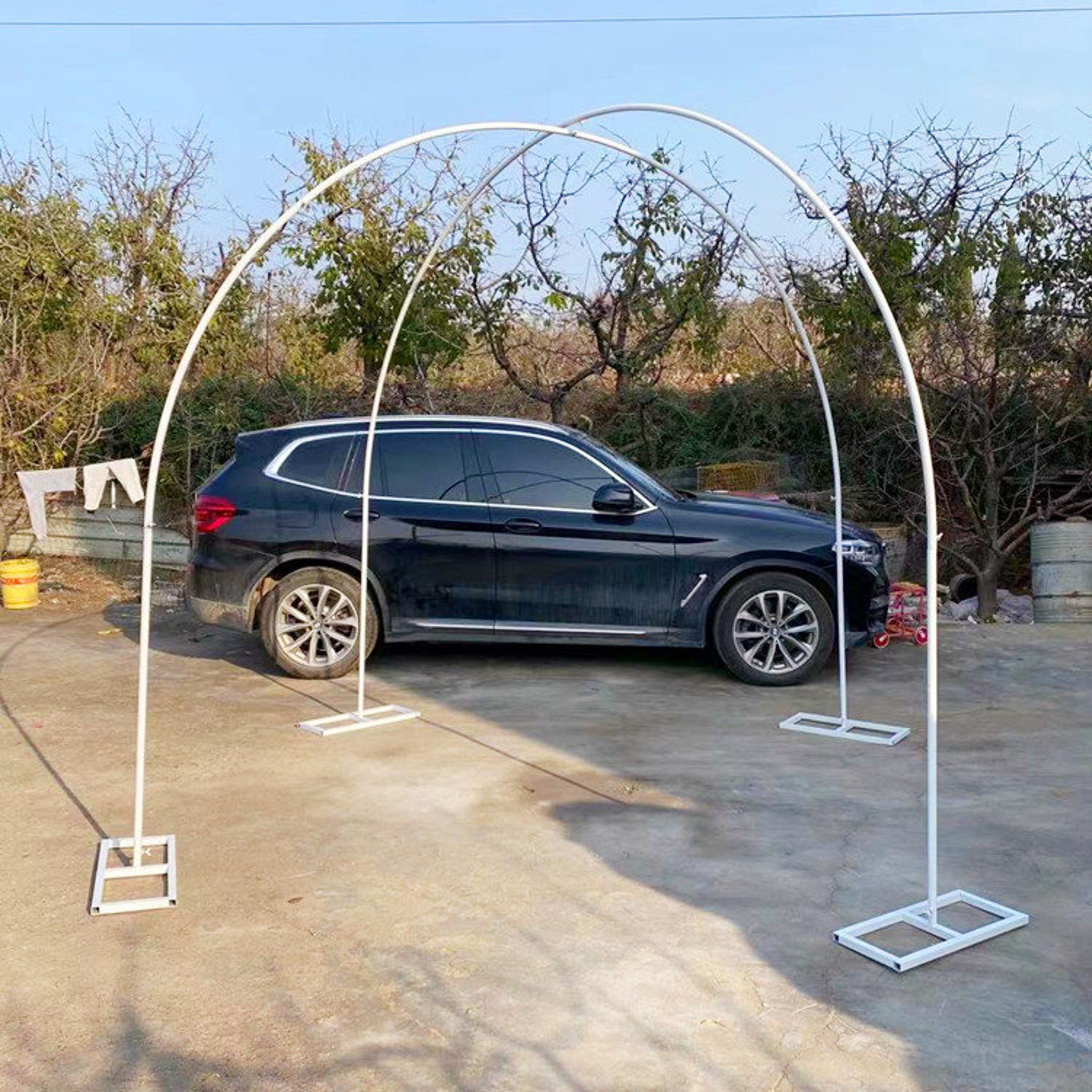 Metal Backdrop Arch Gold Wedding Arch Wedding Pavilion - Etsy