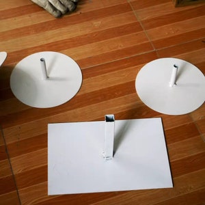 1PC Wedding Props Iron Round Base Floral Base Vase Decoration Home ...