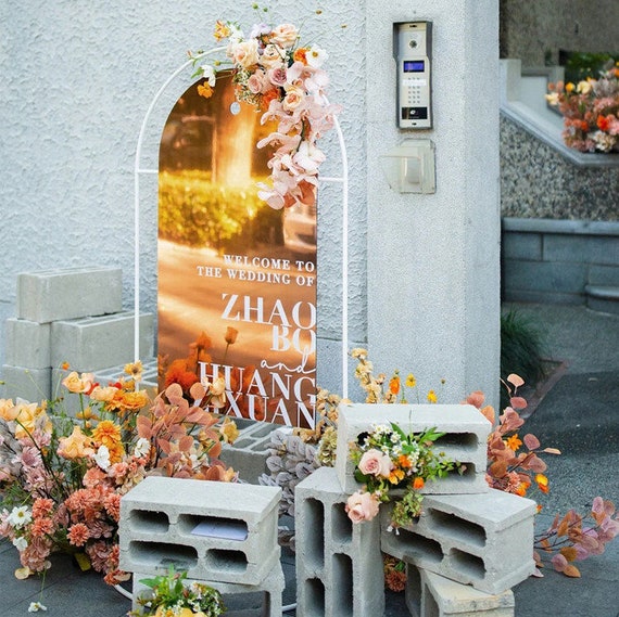 Wedding Sign Stand Background Stand Wedding Flower Stand - Etsy
