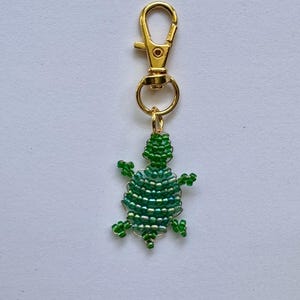 Beaded Keychain Charm - Handmade Beaded Bag/purse Charms, Seed Bead ...
