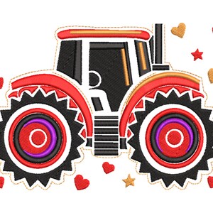 Tractor Embroidery Designs. Farm Tractor Machine Embroidery Designs ...