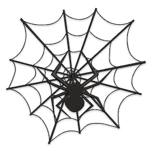 Spider Embroidery Design. Spider Web Machine Embroidery Design - Etsy
